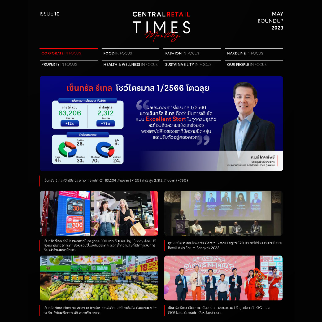 Central Retail Careers | หางาน สมัครงาน ตำแหน่งงาน